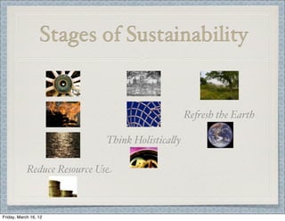 3 stages of sustainability | PDF