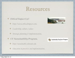 3 stages of sustainability | PDF