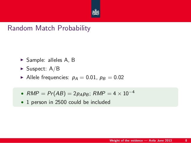 Statistical approaches for the interpretation of DNA evidence