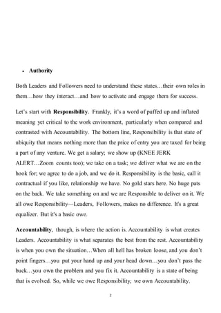 3 states for leadrship | DOCX | Business | Business and Finance