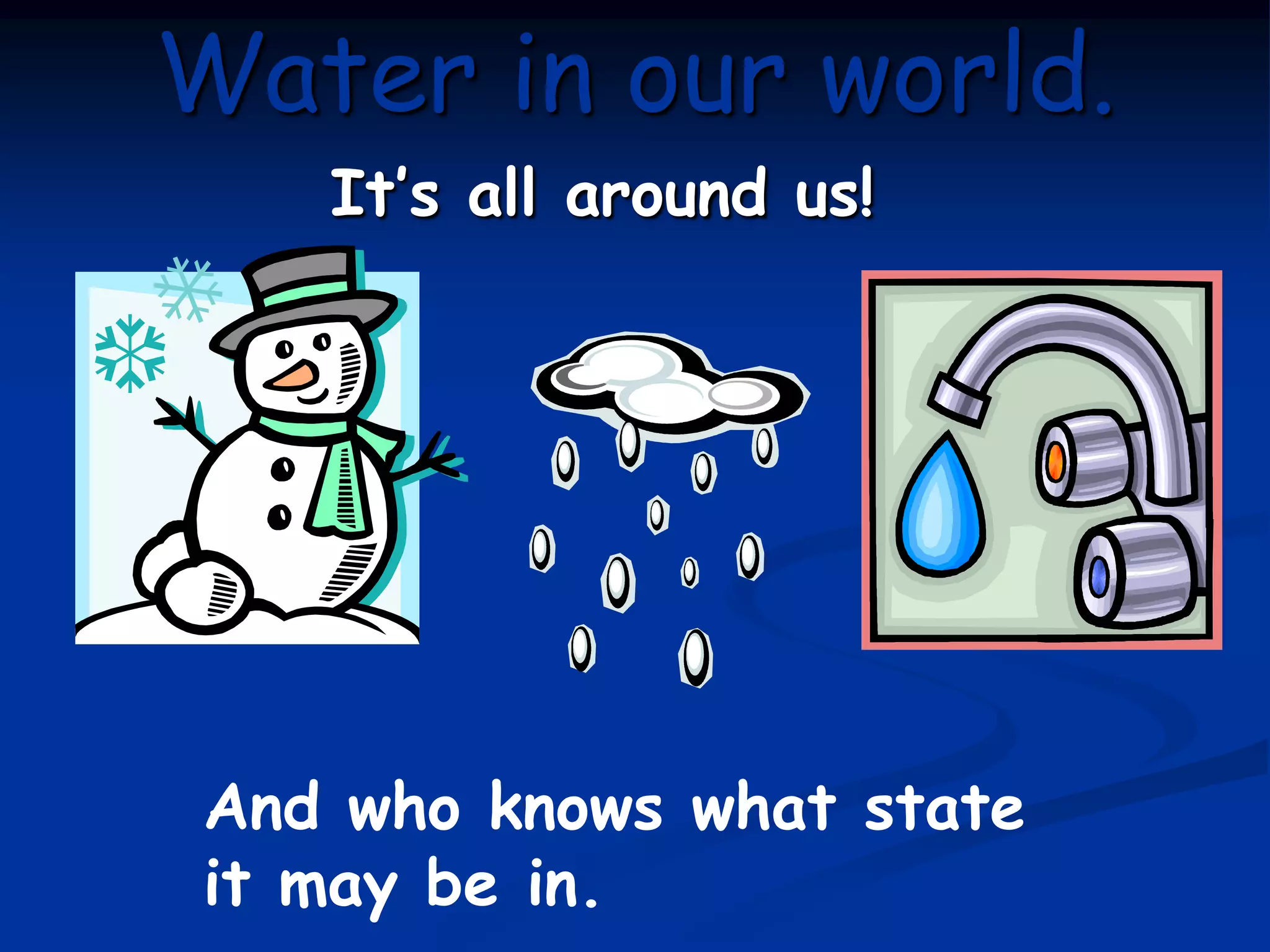 3 states of water | PPTX