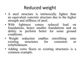 Conventional Construction : steel | PPT
