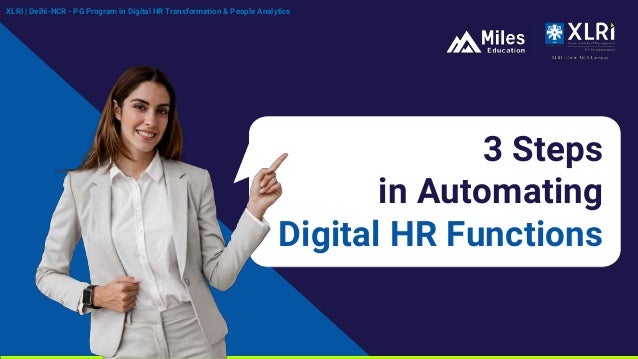 3 Steps In Automating Digital Hr Functions Pptx Human Resources Business