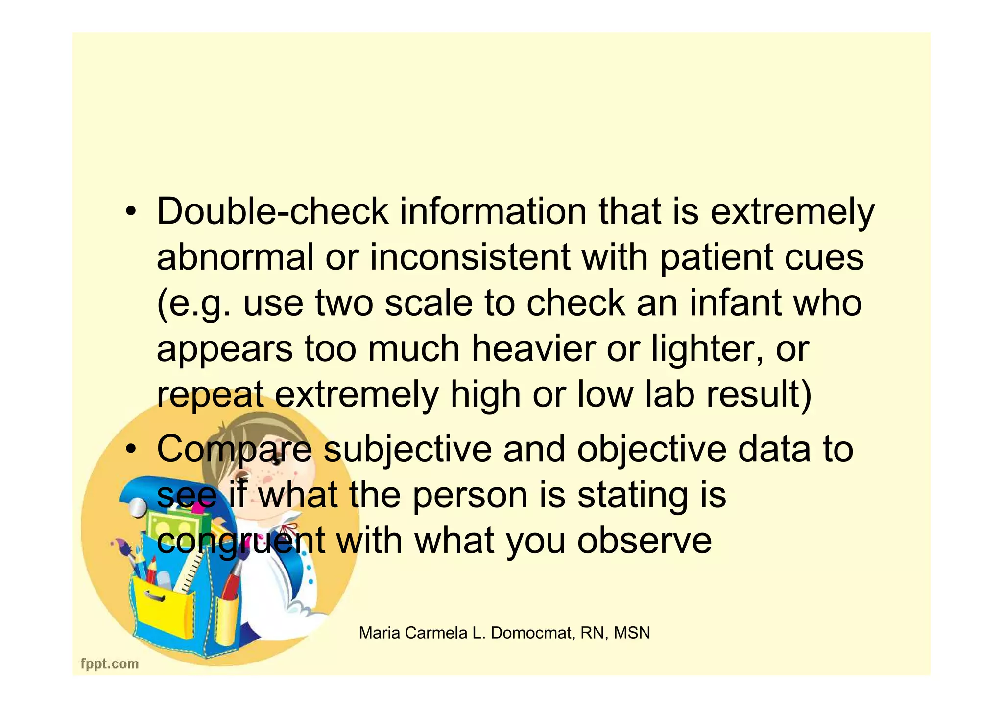 Steps of health assessment | PDF
