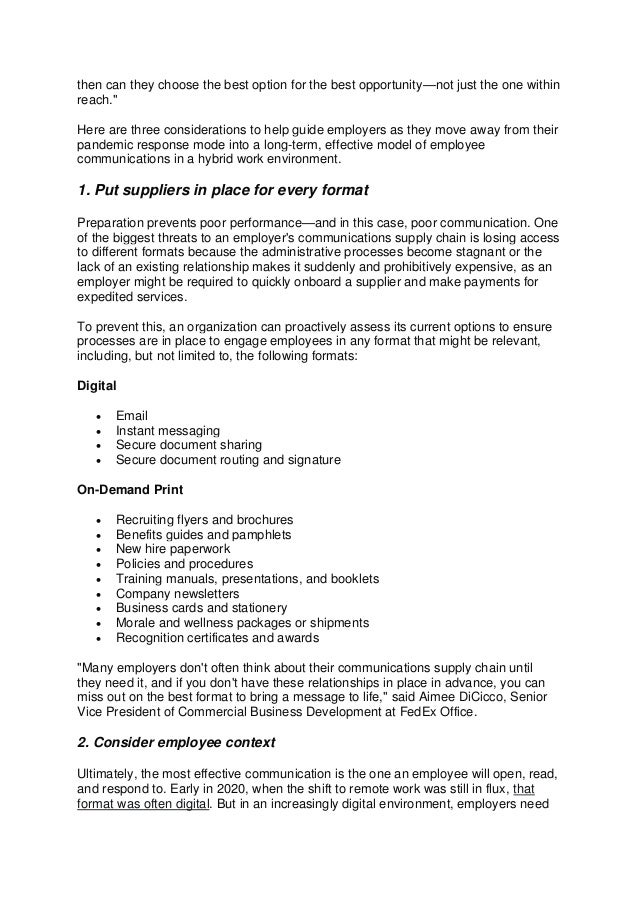 3 steps to building a communications supply chain that supports the ...