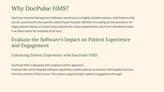 3 Steps to Choose the Best Hospital Management Software | PPT