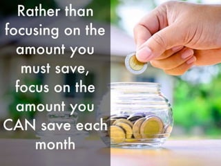 3 steps to save money regularly | PPT