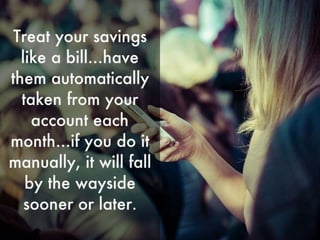 3 steps to save money regularly | PPT