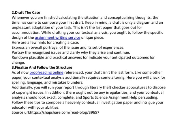 3 Steps To Write A Case Study Analysis | PDF