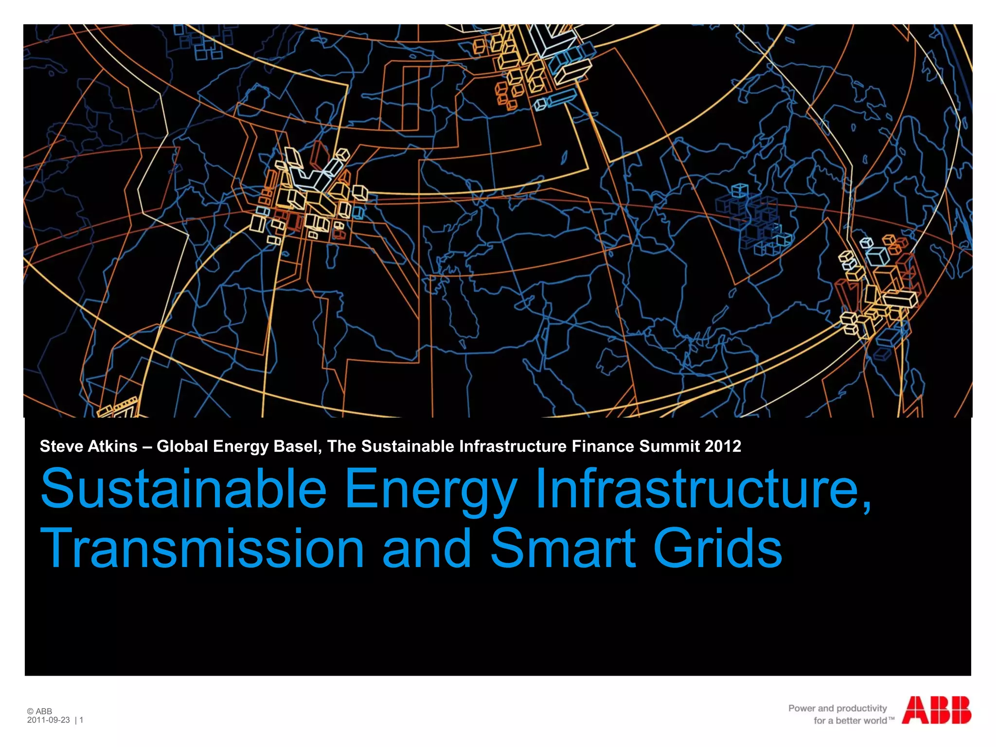 Sustainable Energy Infrastructure, Transmission and Smart Grids | PPT