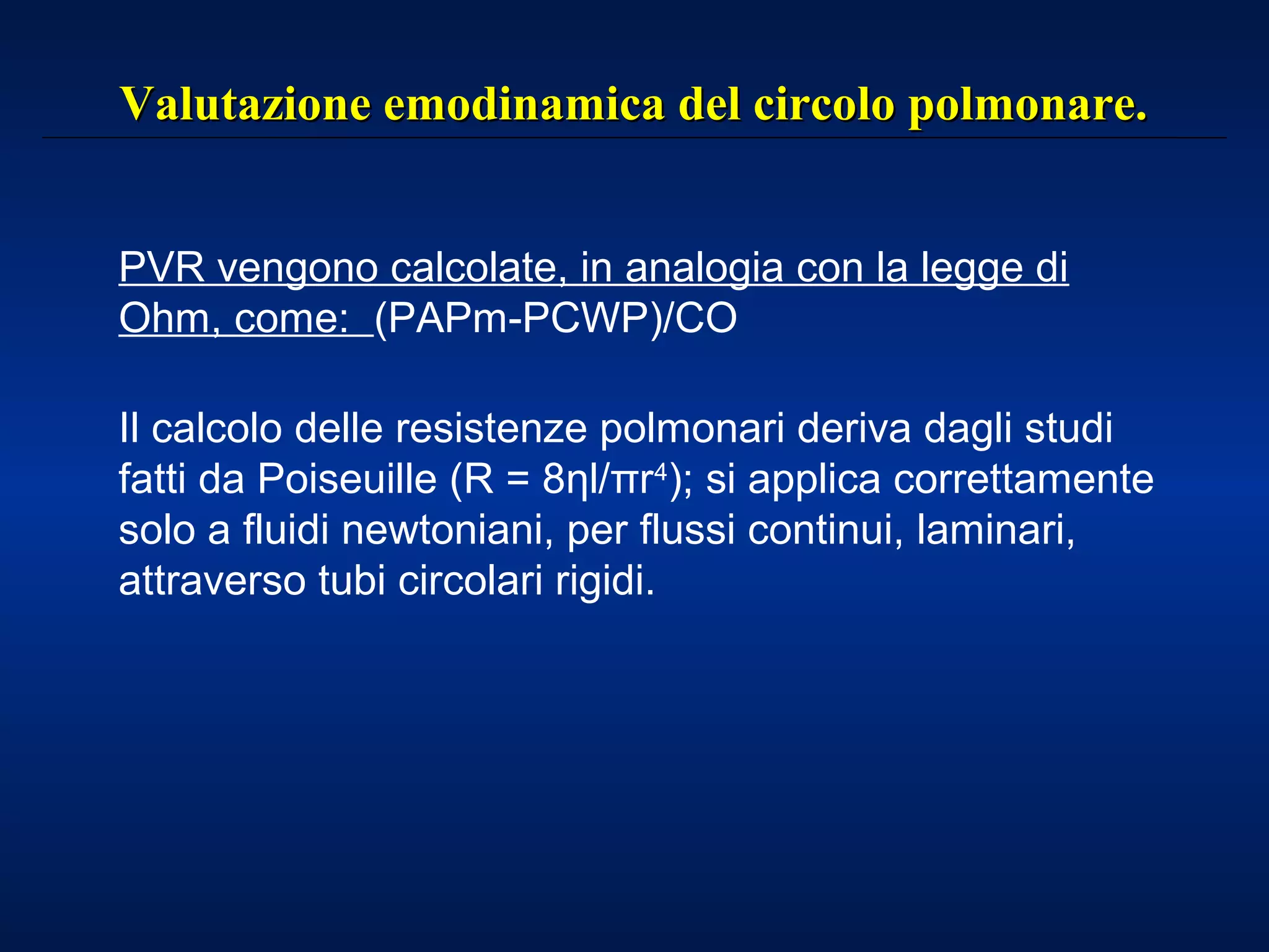 la stima ecocardiografica delle pressioni polmonari | PPT