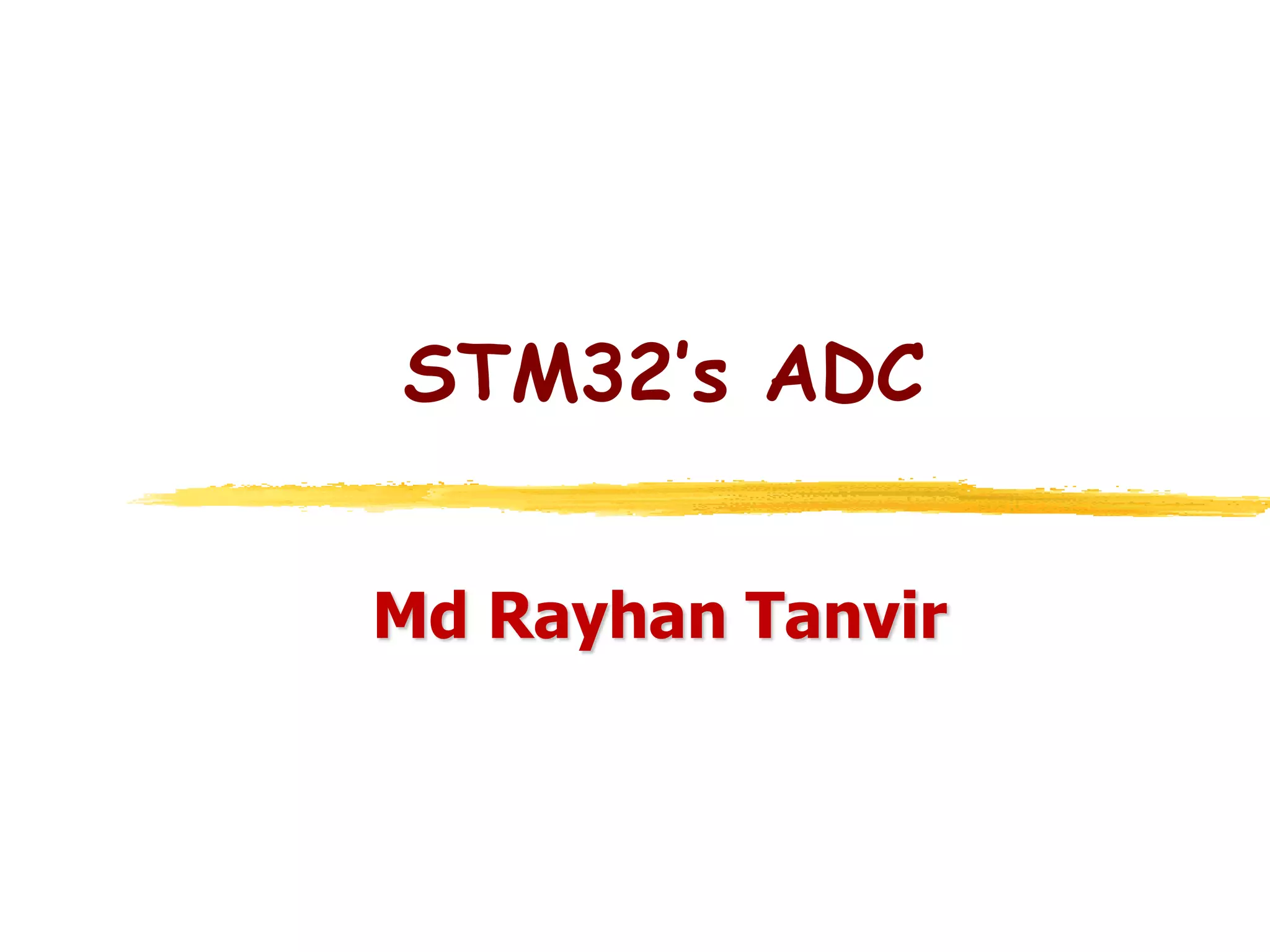 3 STM32's ADC.ppt