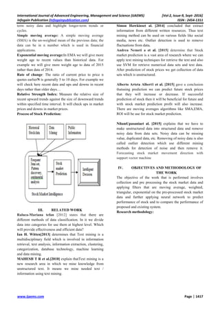 Stock Market Prediction Using Artificial Neural Network | PDF | Stocks ...