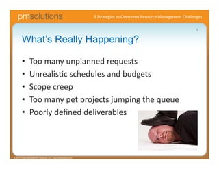 3 Strategies for Overcoming Resource Management Challenges | PPT | Free ...
