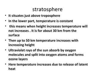Structure of the Stmosphere | PPT