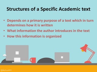 Structures of academic text - EAPP | POTX