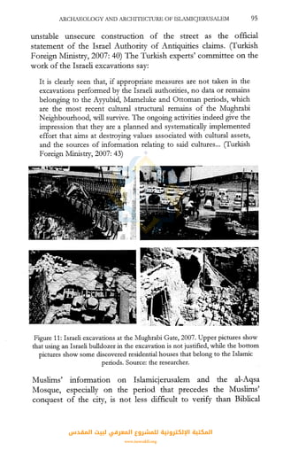 ARCHAEOLOGY AND ARCHITECTURE OF ISLAMICJERUSALEM PROBLEMS AND ...