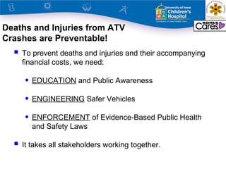 ATV Safety Summit: Training the Next Generation - STARs: Increasing ...
