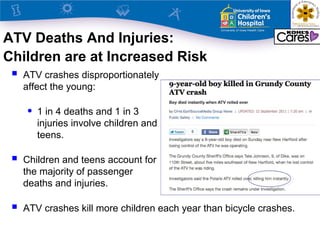 ATV Safety Summit: Training the Next Generation - STARs: Increasing ...