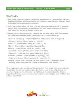 3 Super Science Activities | PDF