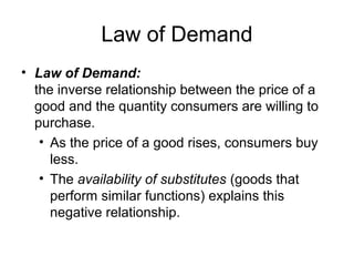 Supply and Demand - How Markets Work | PPT