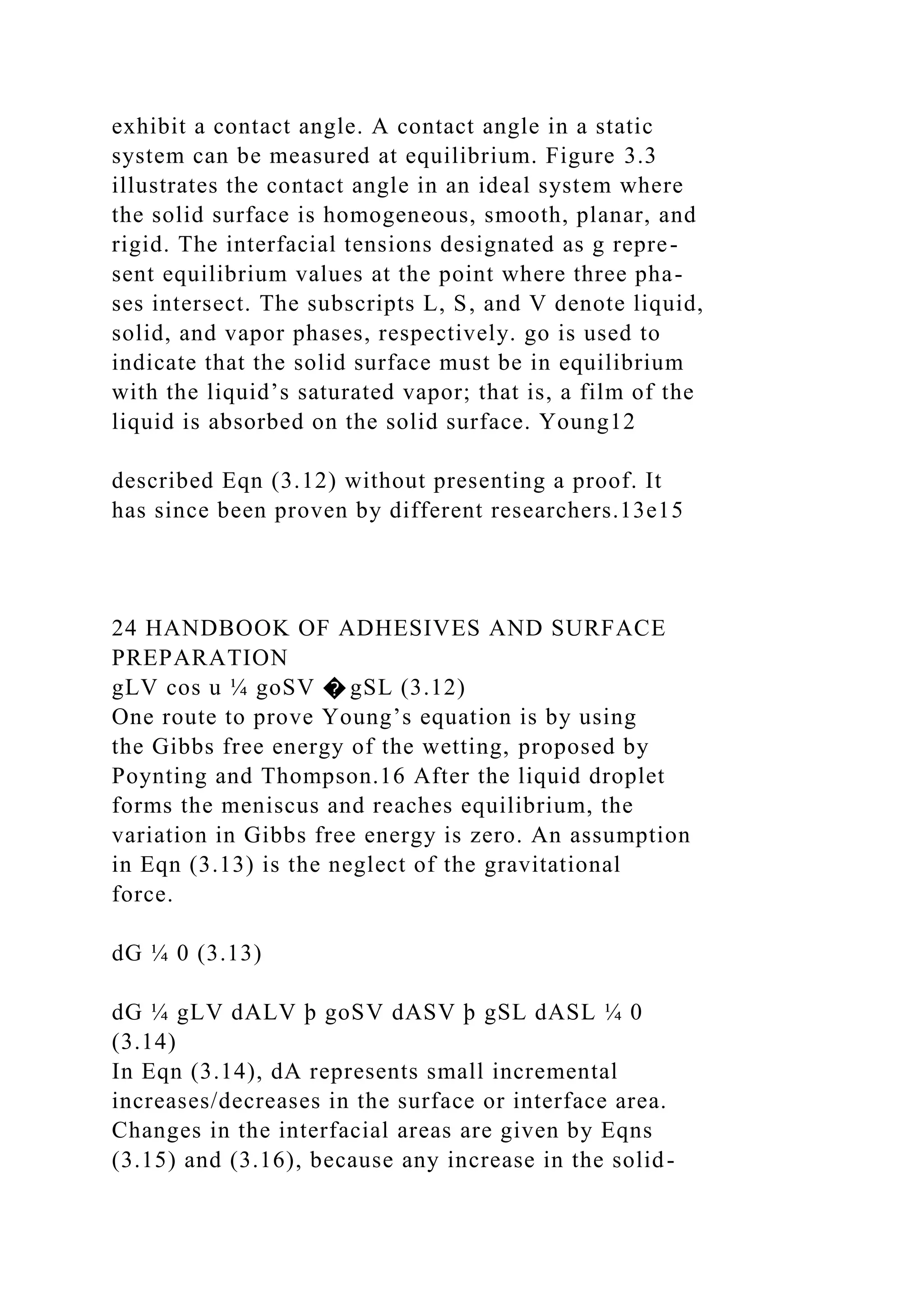 3 Surface Tension and Its MeasurementSina Ebnesajjad3.1 In.docx