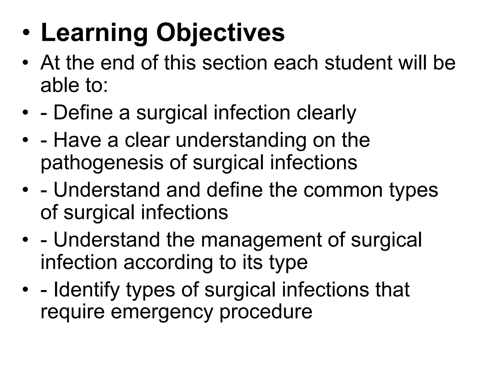3 surgical infections | PPTX