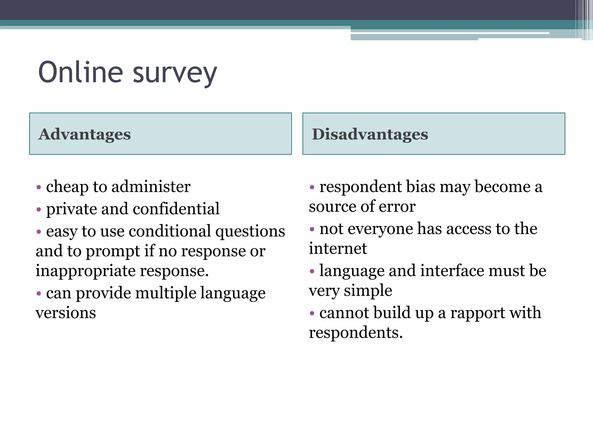 3 survey, questionaire, graphic techniques | PPTX