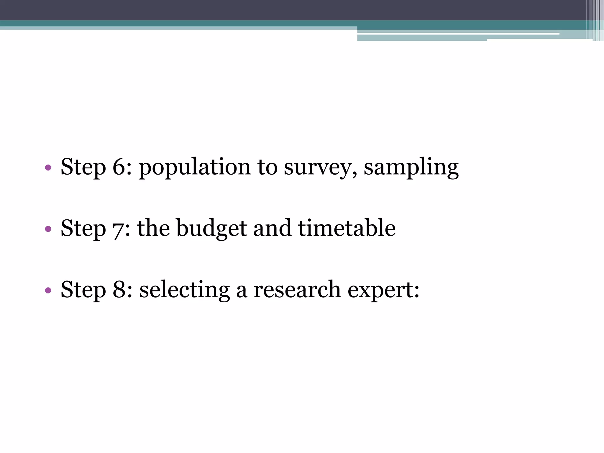 3 survey, questionaire, graphic techniques | PPTX