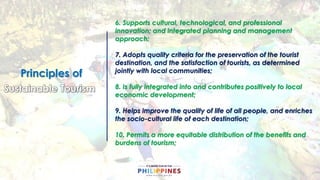 Sustainable Tourism Development | PDF