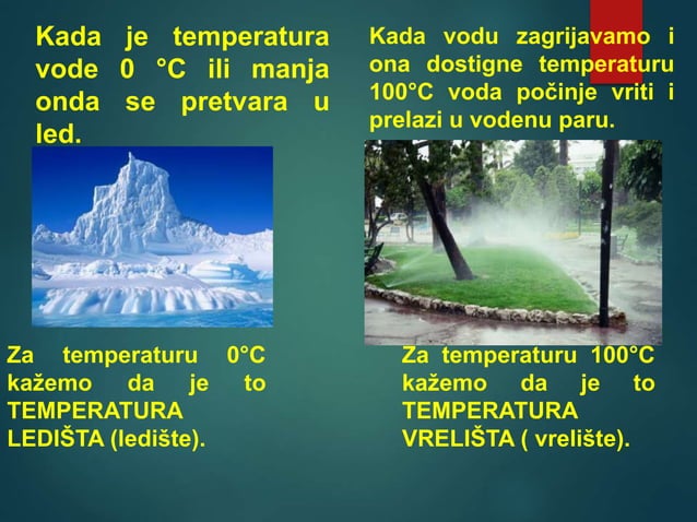 3 svojstva vode | PPT