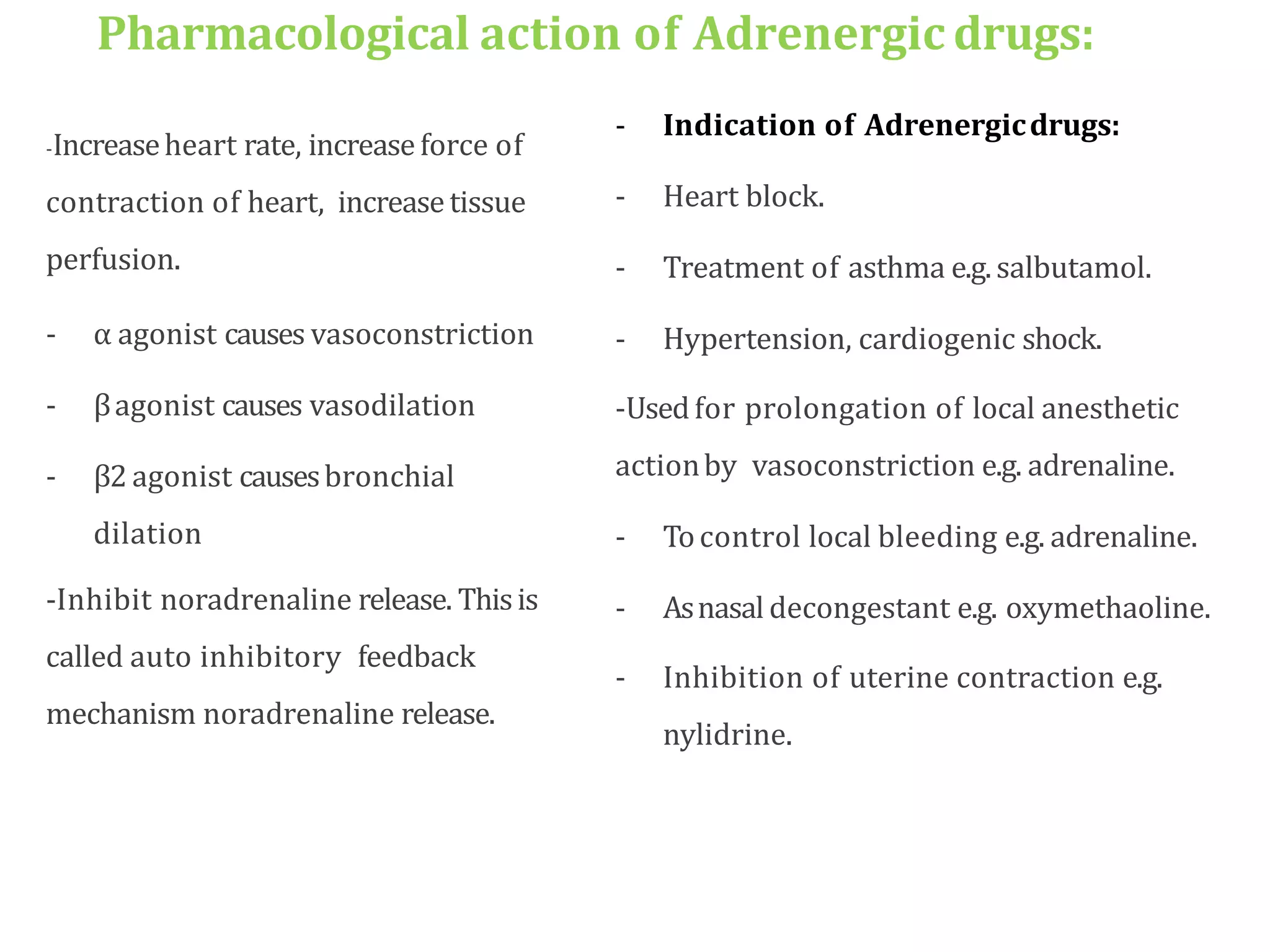 UNIT II: DRUGS ACTING ON AUTONOMIC NERVOUS SYSTEM | PPTX