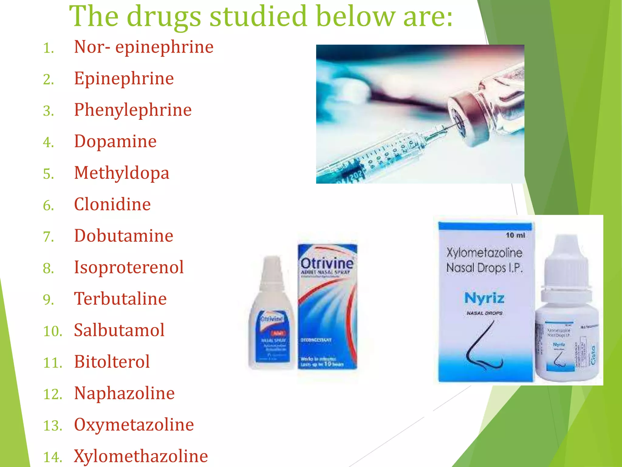 UNIT II: DRUGS ACTING ON AUTONOMIC NERVOUS SYSTEM | PPTX
