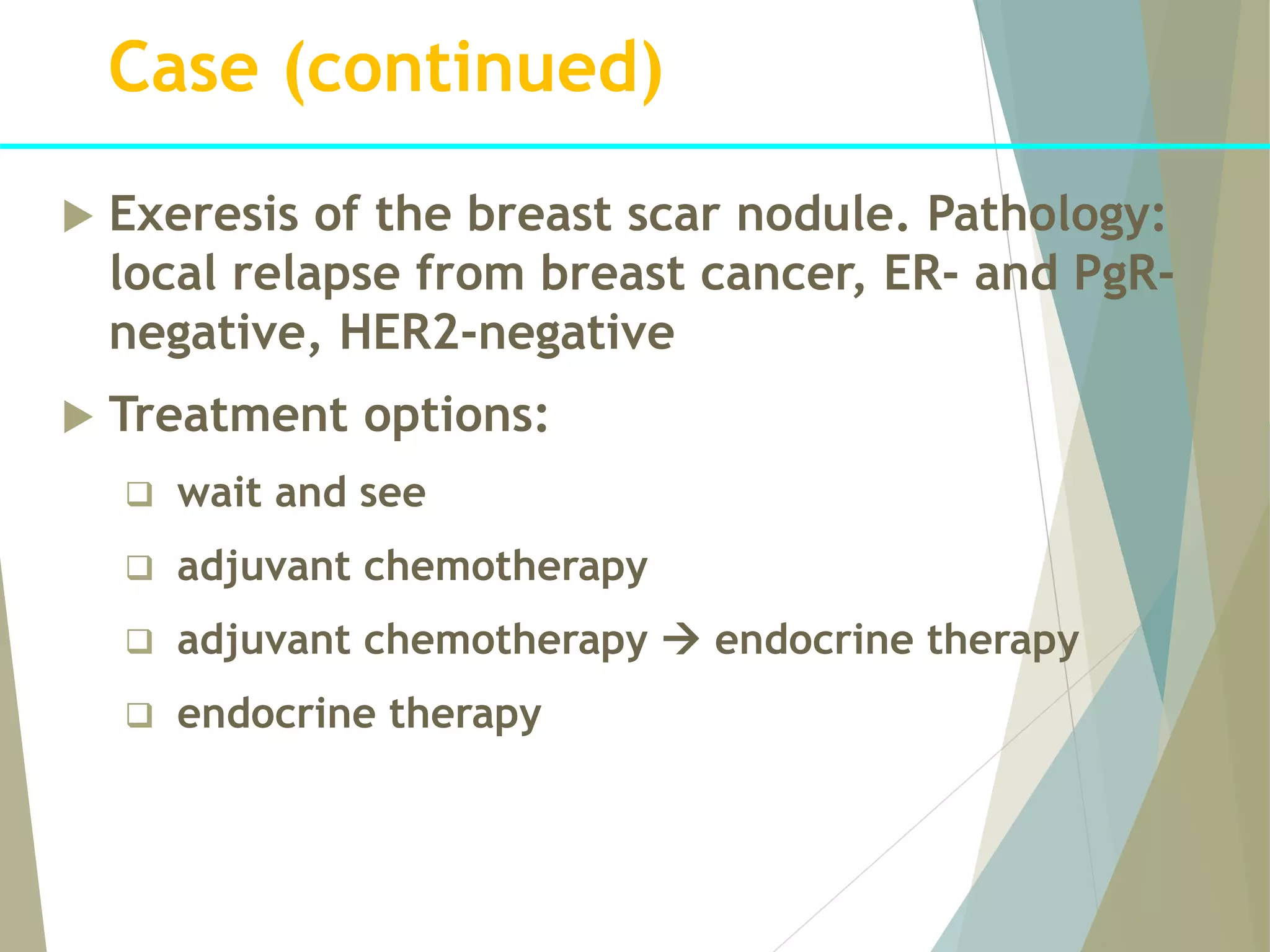 3 tailoring endocrine therapies in abc ful vs eve + exe in 2nd line et ...