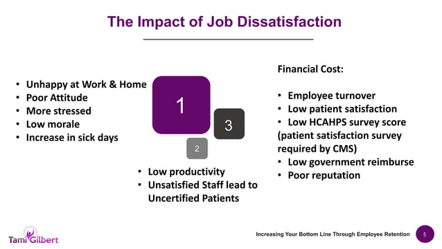 Tami Gilbert - Employee Satisfaction Workshop | PPT