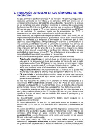 Taquiarritmias irregulares QRS ancho | PDF