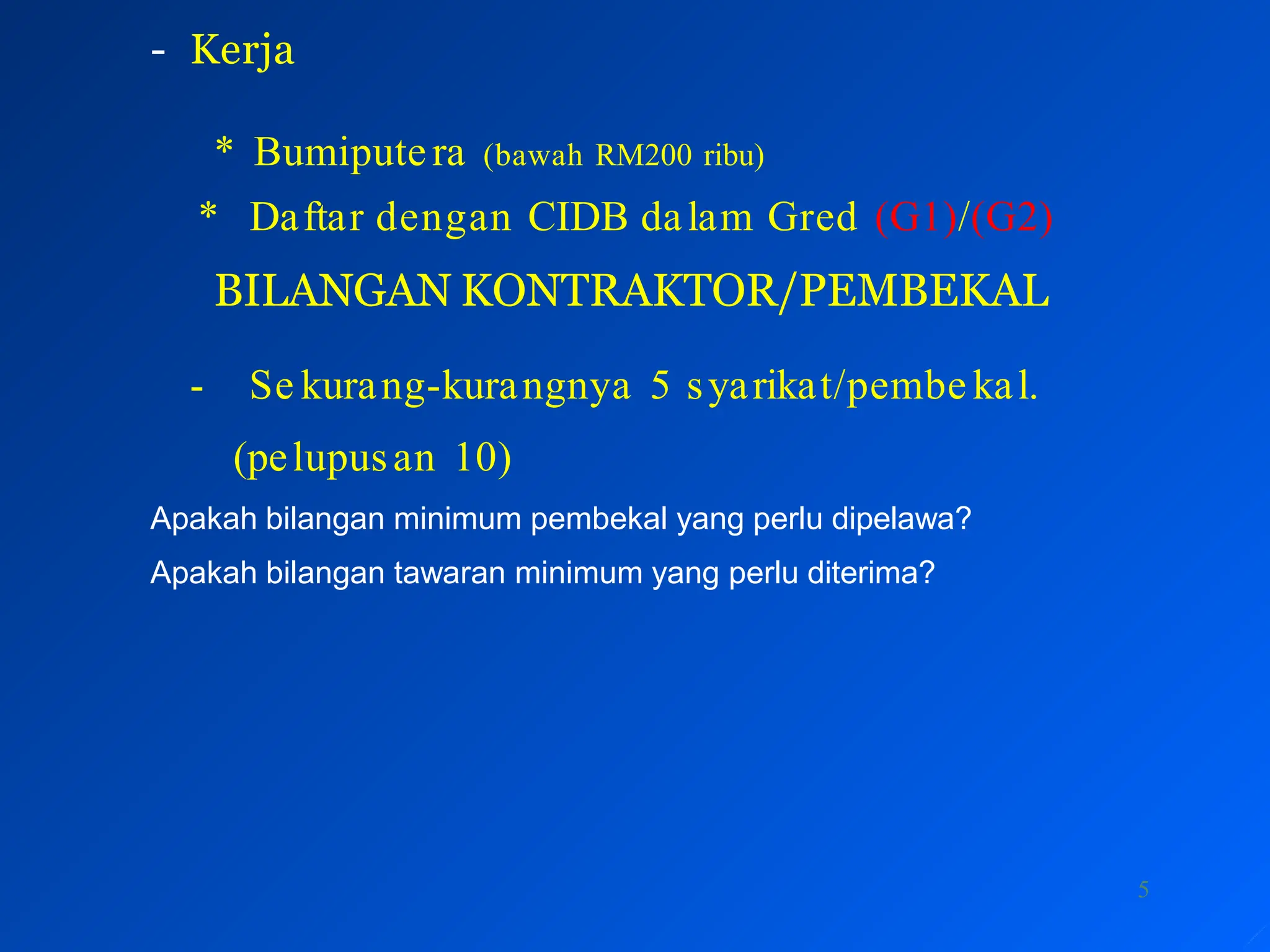 tatacara kaedah sebutharga | PPTX