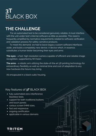 Tritem 3t Black Box | PDF