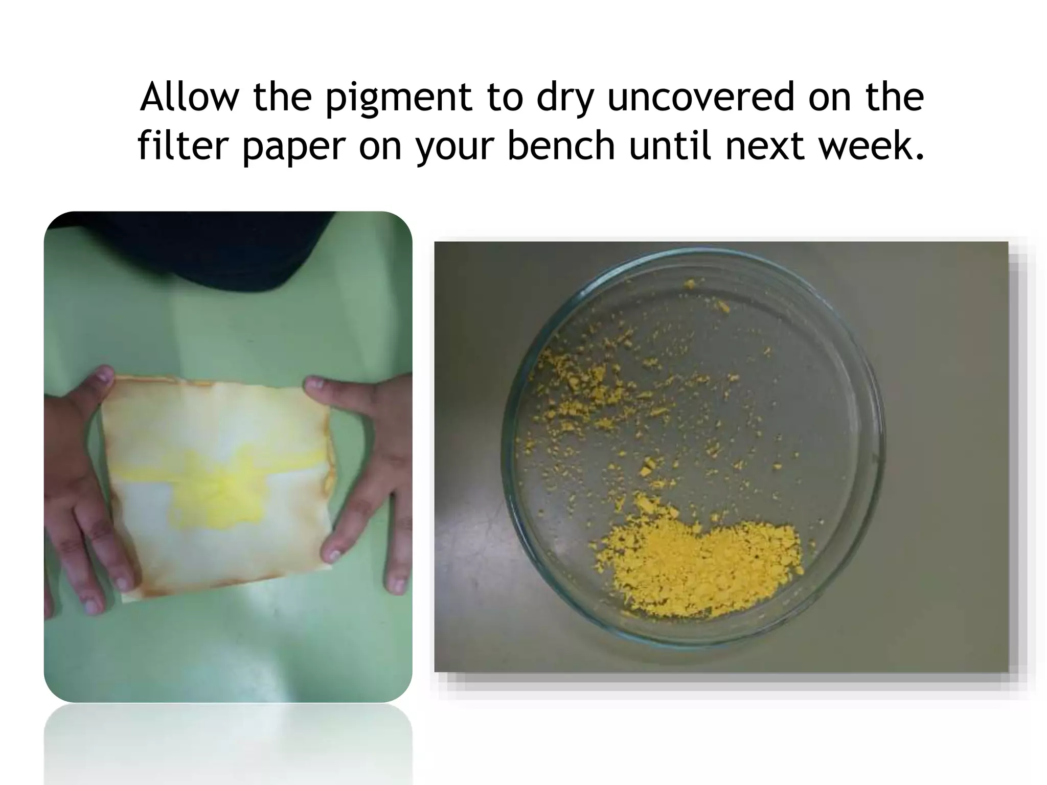 Chemistry_pigments chrome yellow 3r ESO | PPTX