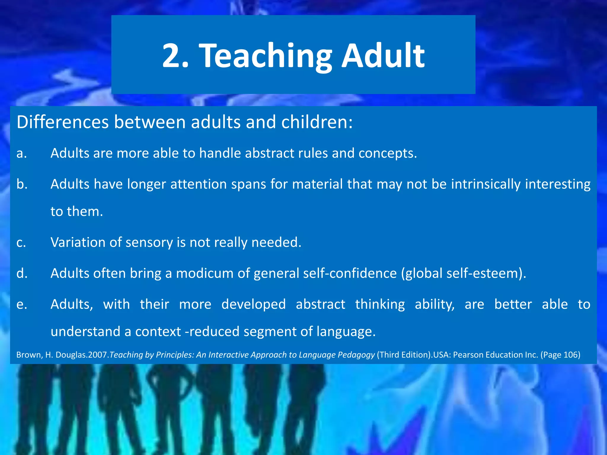 Teaching across Age Level | PPTX