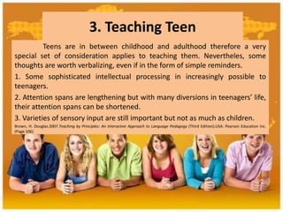 Teaching across Age Level | PPTX