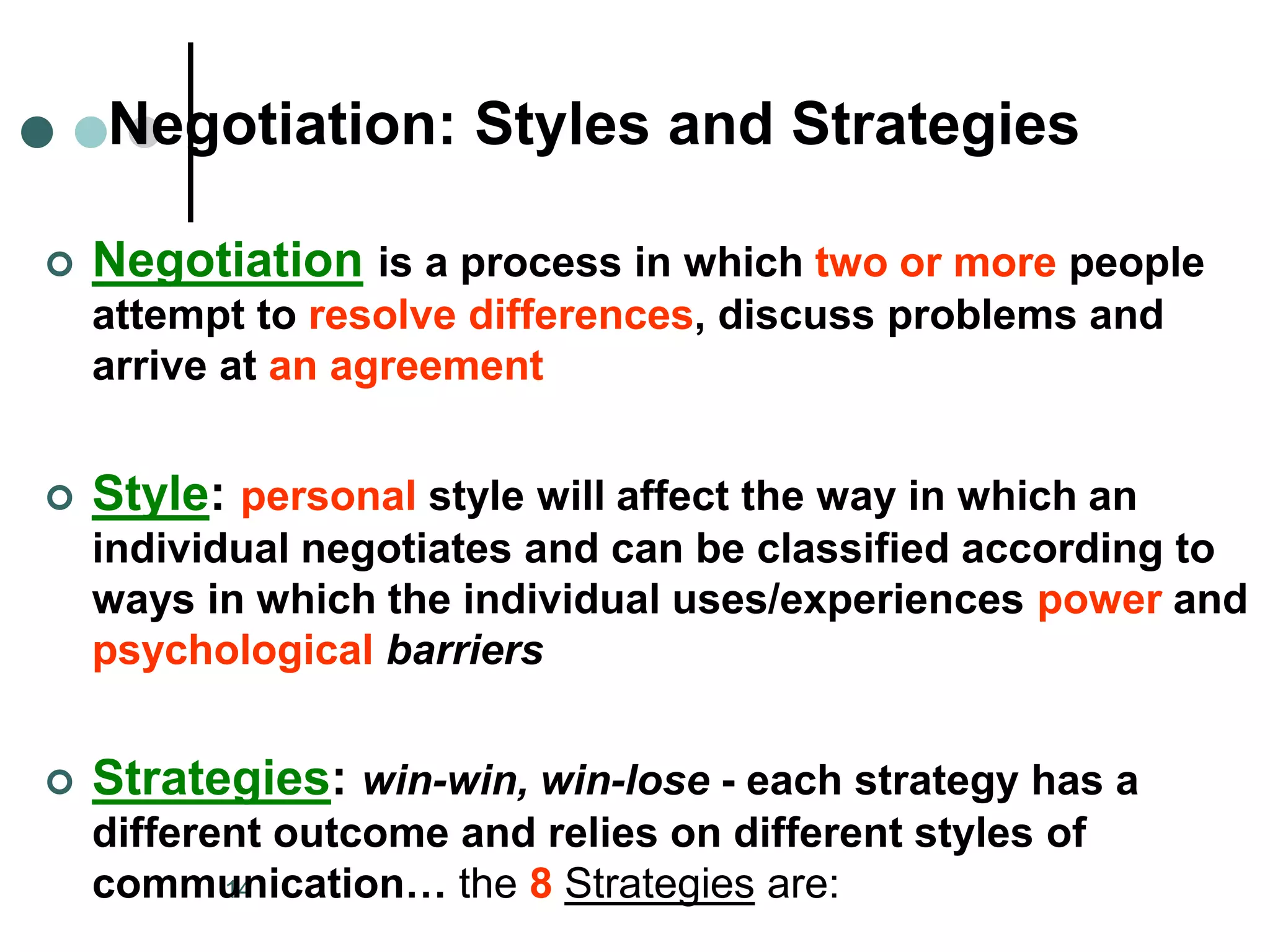 # 3 Team Work for Negotiation.ppt