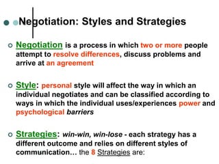 # 3 Team Work for Negotiation.ppt