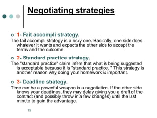 # 3 Team Work for Negotiation.ppt