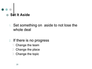 # 3 Team Work for Negotiation.ppt