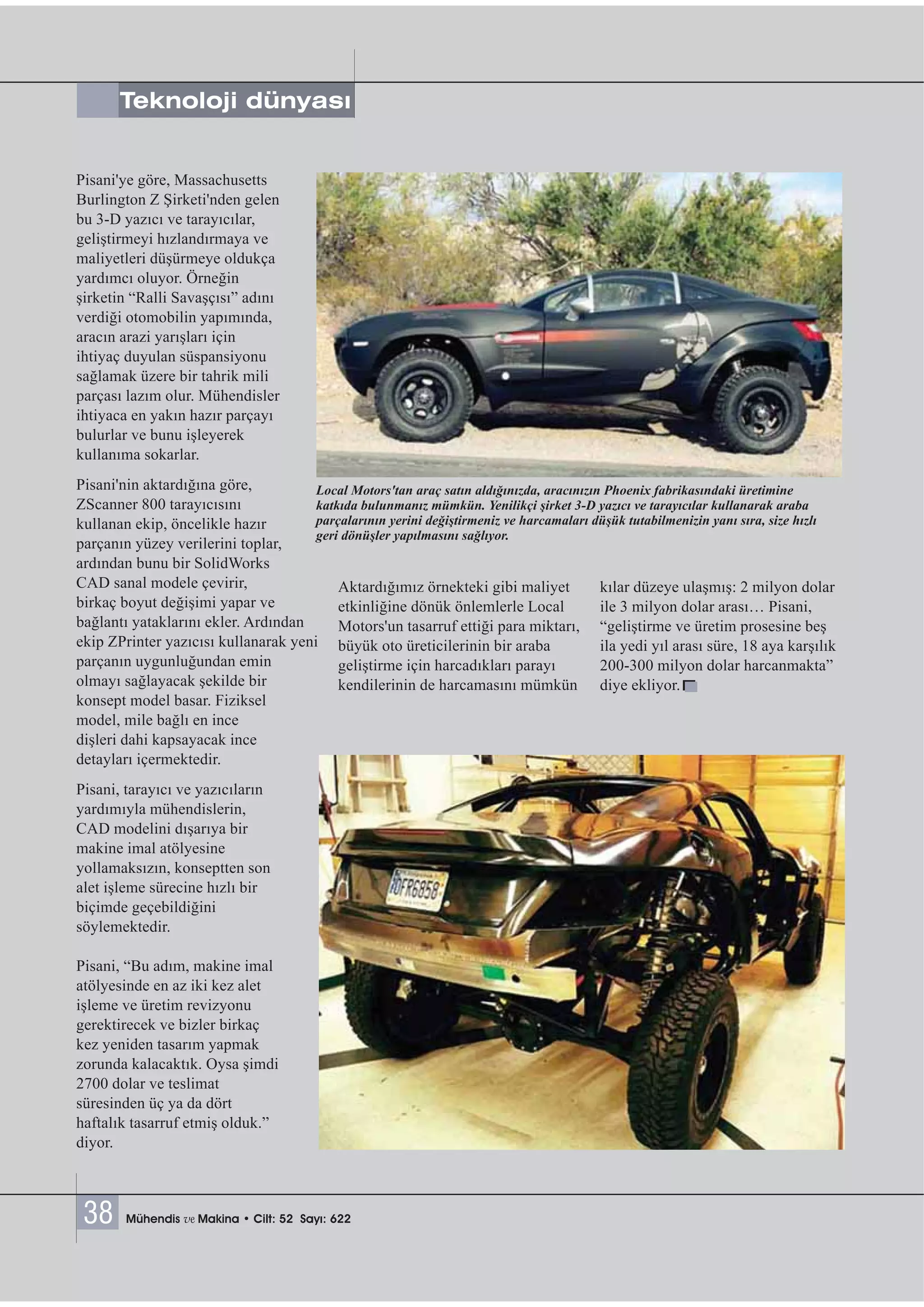 3 Tekerlekli Araba | PDF