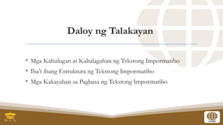 3_Tekstong_Impormatibo_Para_sa_Iyong_Kaalaman.pptx
