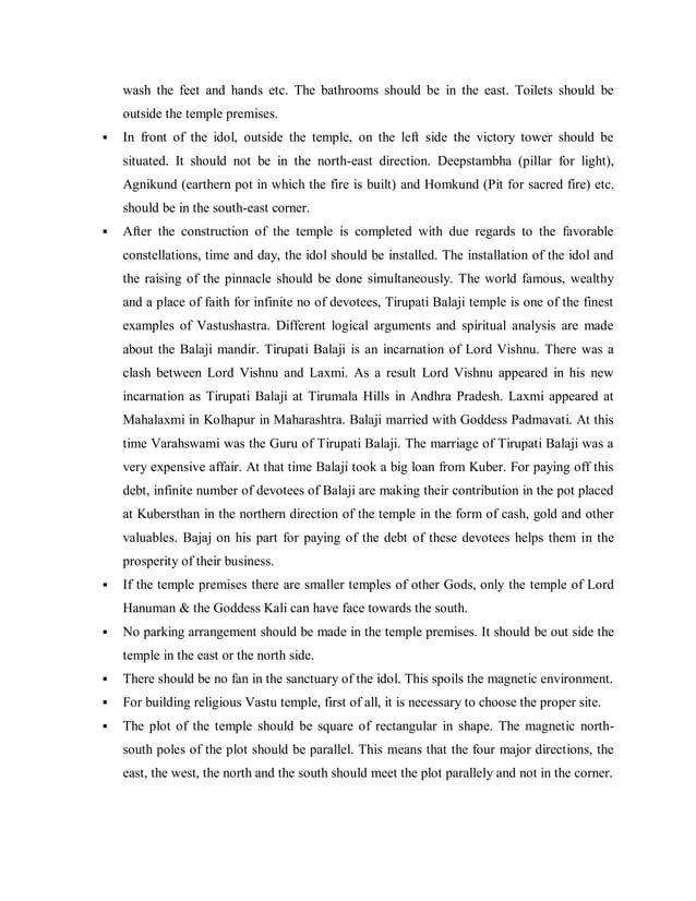 temples vastu shastra | PDF | Hinduism | Religion & Spirituality