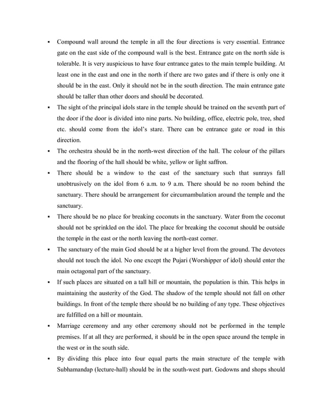 temples vastu shastra | PDF | Hinduism | Religion & Spirituality