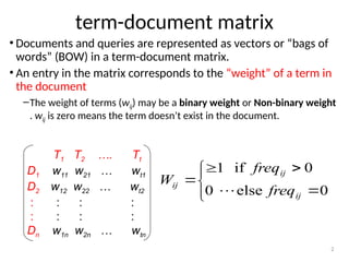 information retrieval term Weighting.ppt | Search | Internet